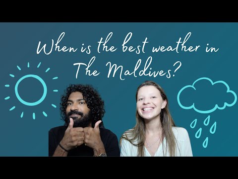 When is the BEST weather & time to travel to The Maldives?