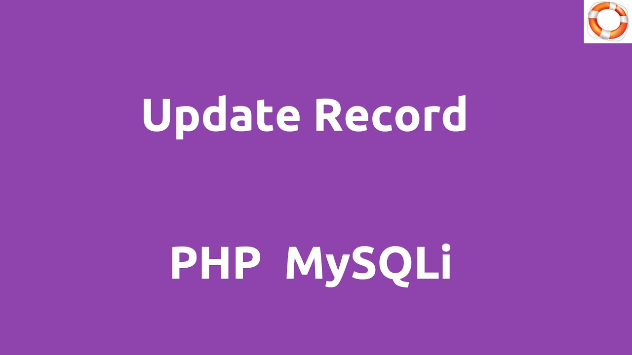 PHP MySQLi Update Query