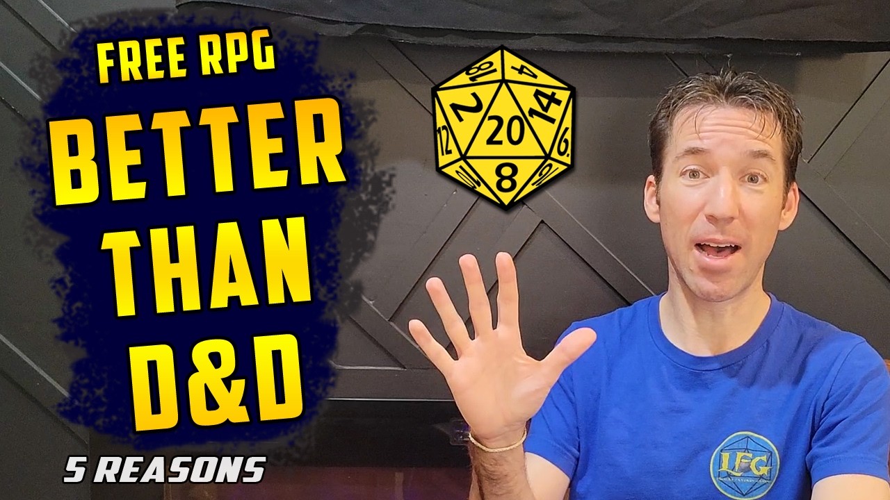 5 Reasons this Free RPG is Better Than D&D