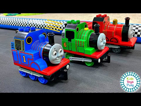 Intense Duplo Thomas & Friends Treadmill Races