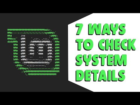 How to check system details on Linux (Ubuntu, Mint, Fedora, Kali Linux)