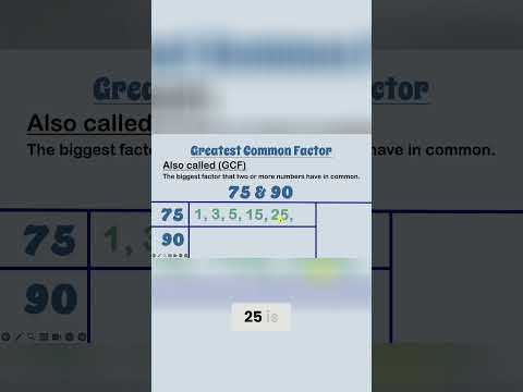 Discover the Factors of 75 and 90 = Key Concepts and Methods