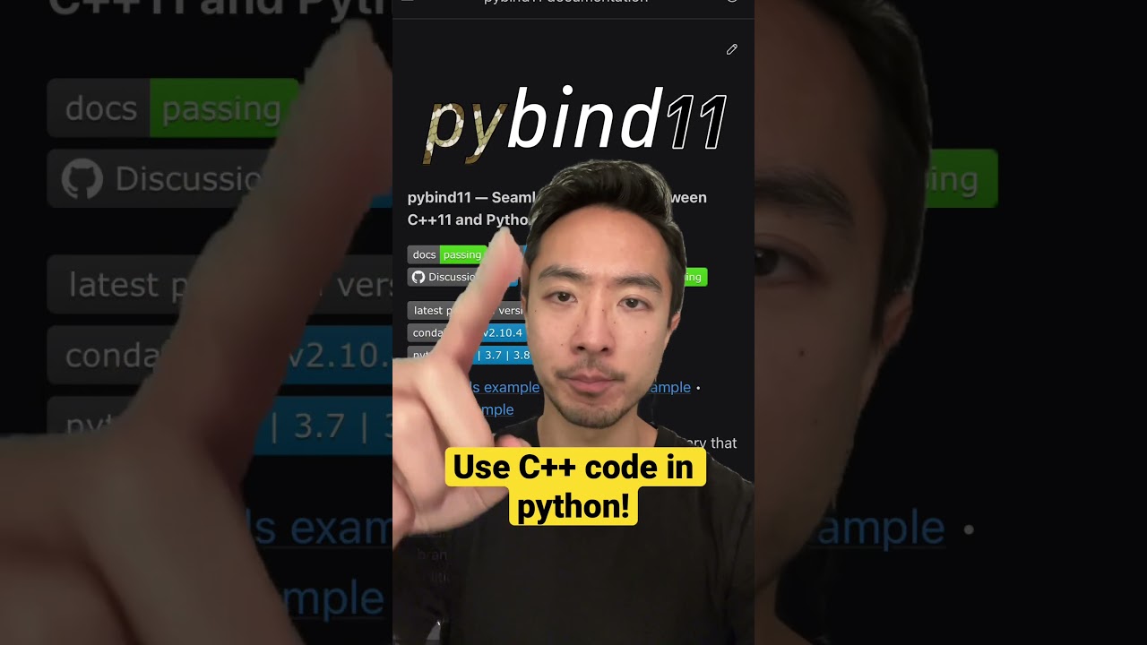 Use C++ code in python!