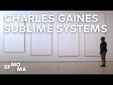 Charles Gaines: Sublime Systems | Black Art Now Audio / Video Archive