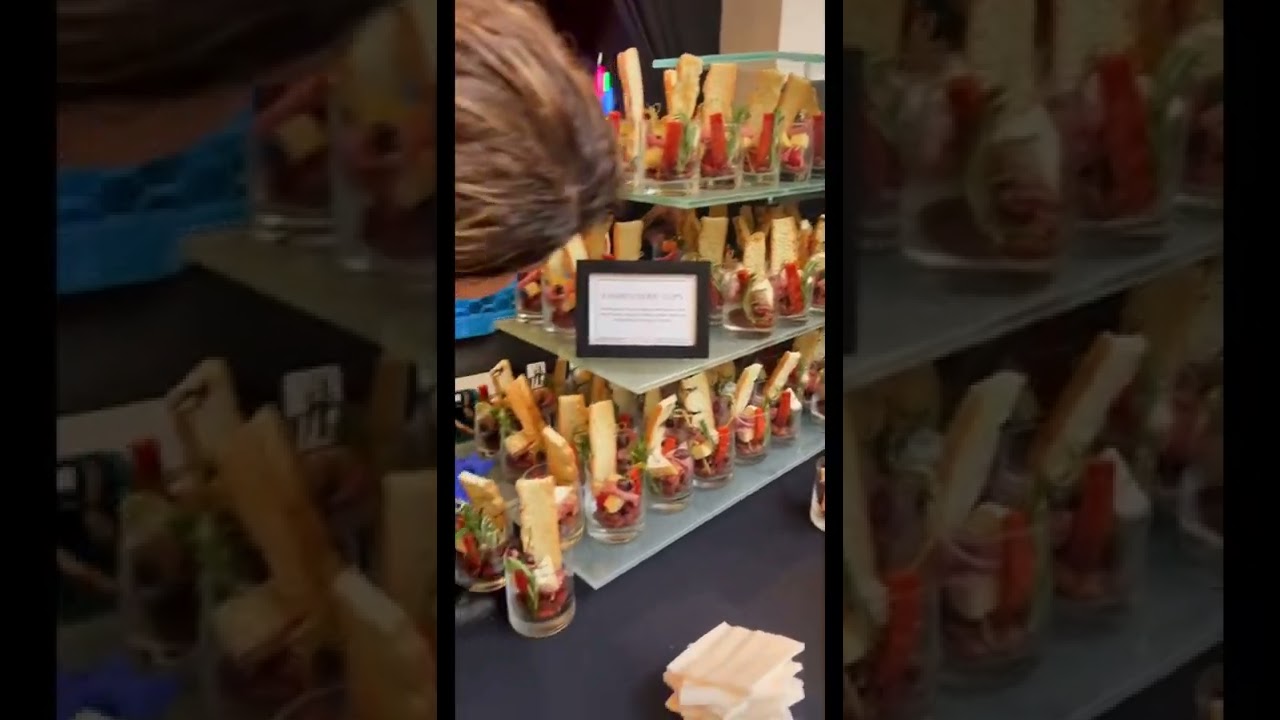 Setting Up a Food Display - Puff ‘n Stuff Catering