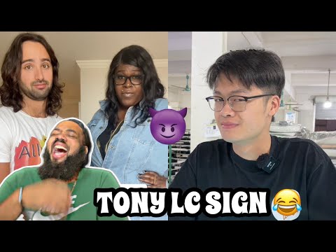 REACTING to Tony from LC Signs Compilation (2in1)