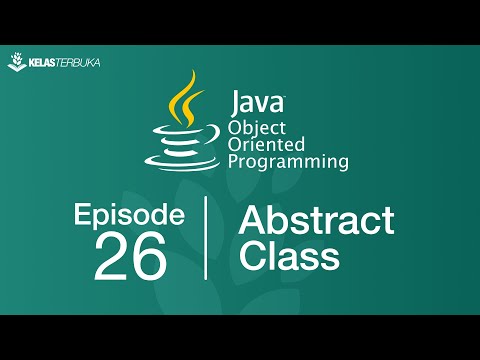 Learn Belajar Java OOP 26 Abstract Class - Mind Luster