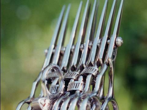 Most scissors in Guinness World Records | FLYINGSHEARS