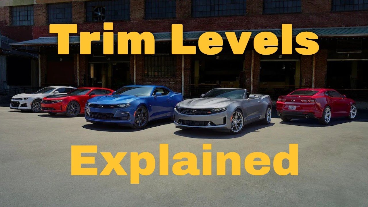 2022 Chevy Camaro Trim Levels Explained