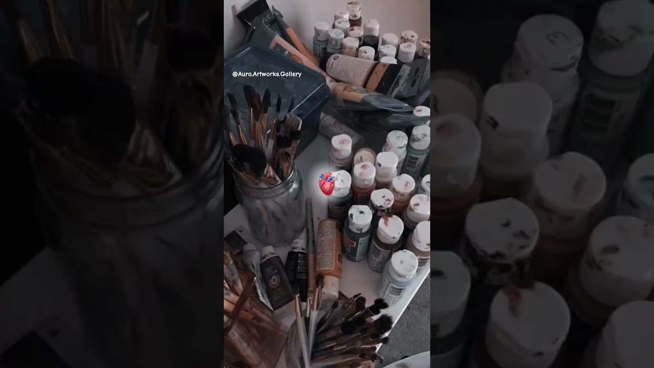 Welcome to my Creative Space 🎨 #ArtDebut #AuraArtworks #FirstVideo