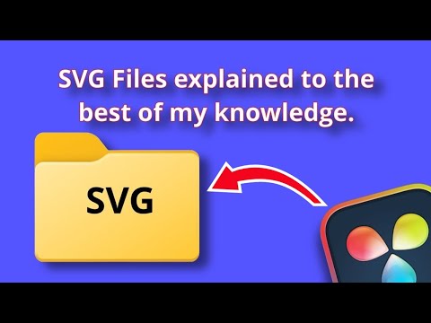 Mastering SVG Files in DaVinci Resolve 18.6: What You Need to Know!