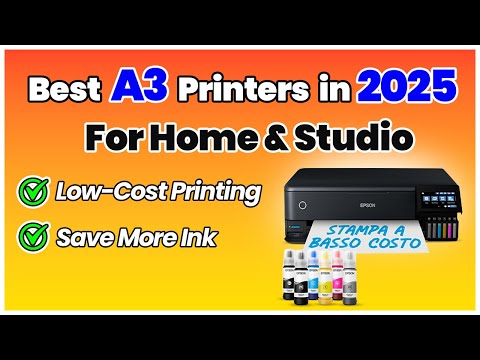 Best A3 Photo Printers 2025 🔥 | Top 3 Picks for Stunning Photo Printing at Home & Studio