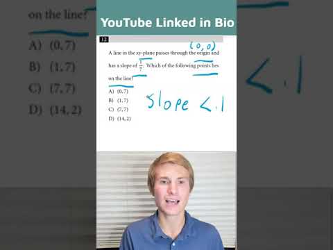 SAT Math Trick #12 By 2X Perfect Math Scorer! #shorts