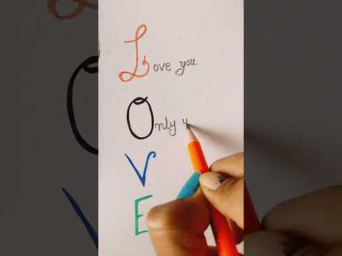 love word's meaning ❤ #shorts #love #artwork #viral