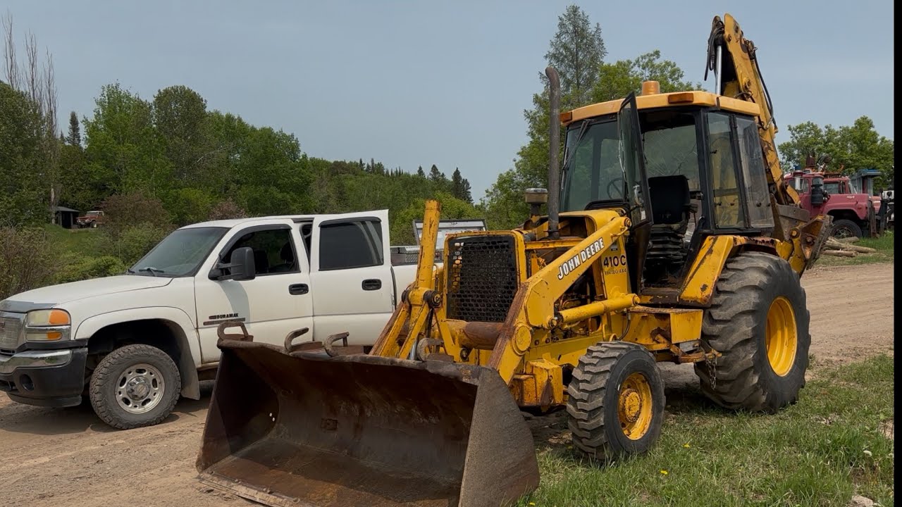 JOHNDEERE 410C Hydraulic Oil And Filter Replacement