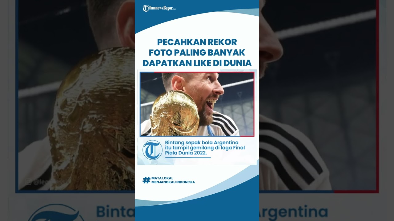Messi Lagi-lagi Pecahkan Rekor, Unggahan Foto Angkat Trofi Pildun 2022 ...