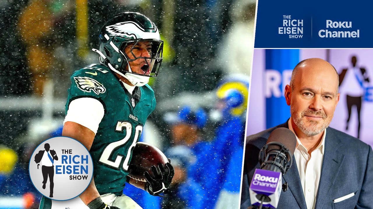 Rich Eisen Marvels at Saquon Barkley’s Latest Eye-Popping Showing to Send Eagles to NFC Title Game