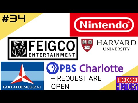 LOGO HISTORY 34: Nintendo, Feigco Entertainment, Harvard University & More