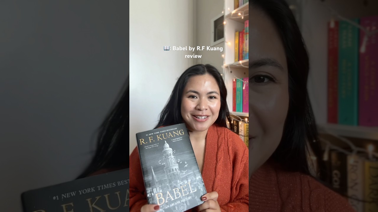 Should you read Babel by R.F. Kuang. #bookish #booktuber #tbr #bookrecs