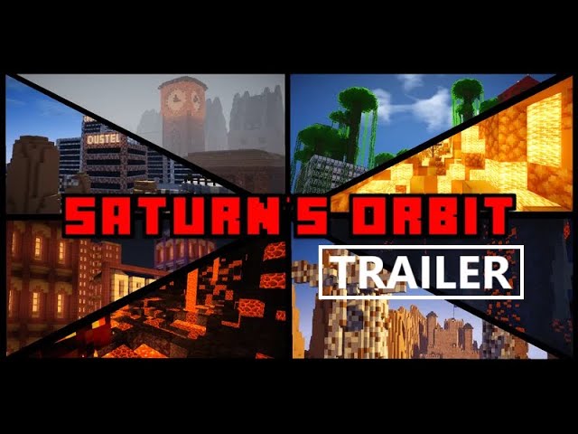 [1.20.6] SATURN'S ORBIT; 1-6 Players Minecraft Map