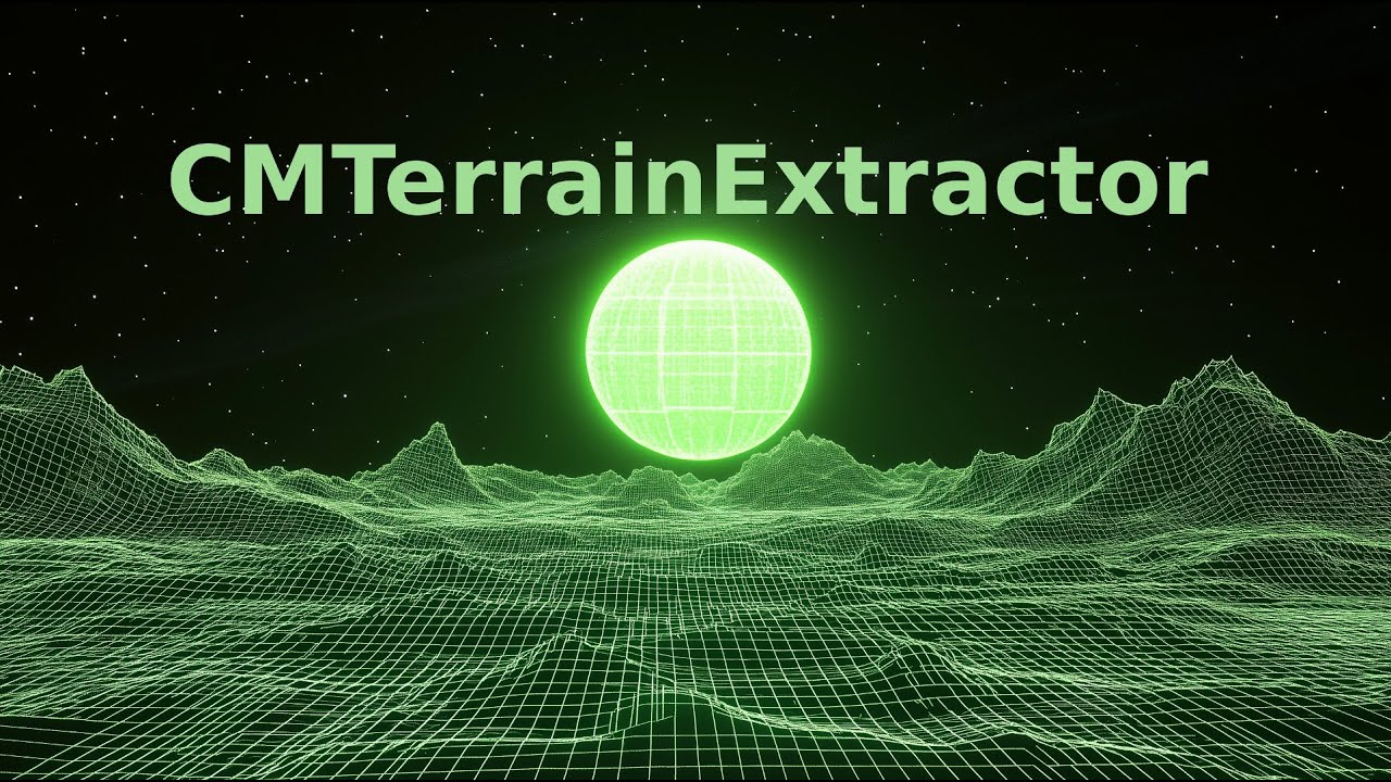 CMTerrainExtractor - Elevation and Map Data for CMAutoEditor