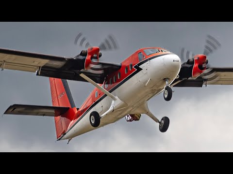 Kenn Borek Twin Otter Paradrop Operations at Mackenzie Airport (CYZY)