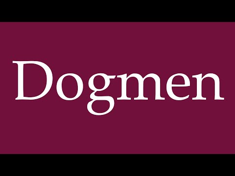 How to Pronounce ''Dogmen'' (Dogmas) Correctly in German