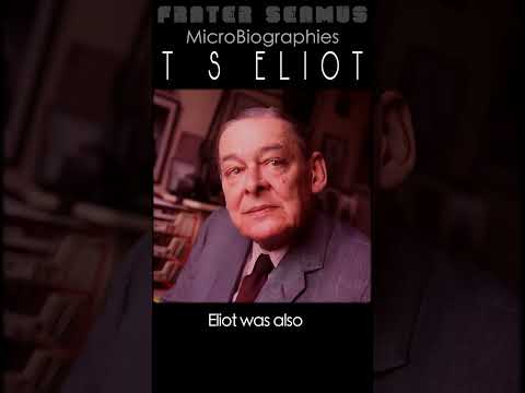 T S Eliot | The Genius Behind The Waste Land