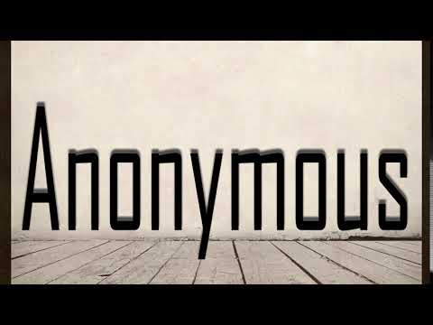 How to Pronounce Anonymous