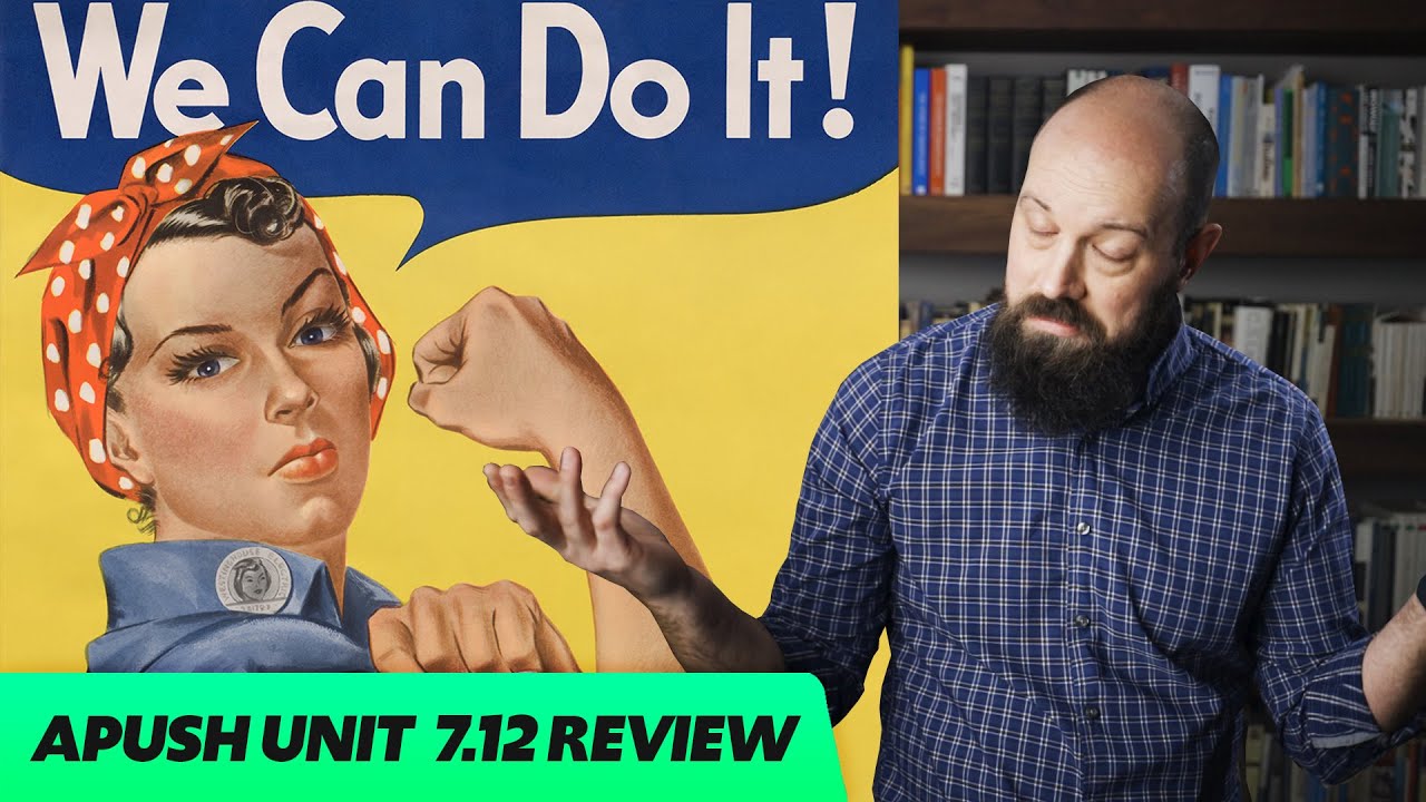 World War II: MOBILIZATION [APUSH Review Unit 7 Topic 12] Period 7: 1898-1945