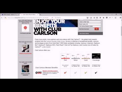 Club Carlson Status Match
