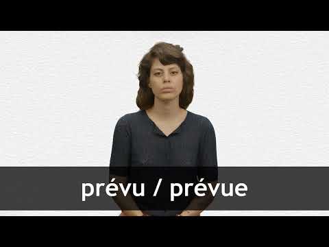 English Translation of “PRÉVU” | Collins French-English Dictionary