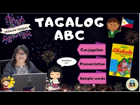 TAGALOG ABC, ABAKADA - Learn Tagalog @ Tagalog Tuesday - Filipindian Tales Vlog #53