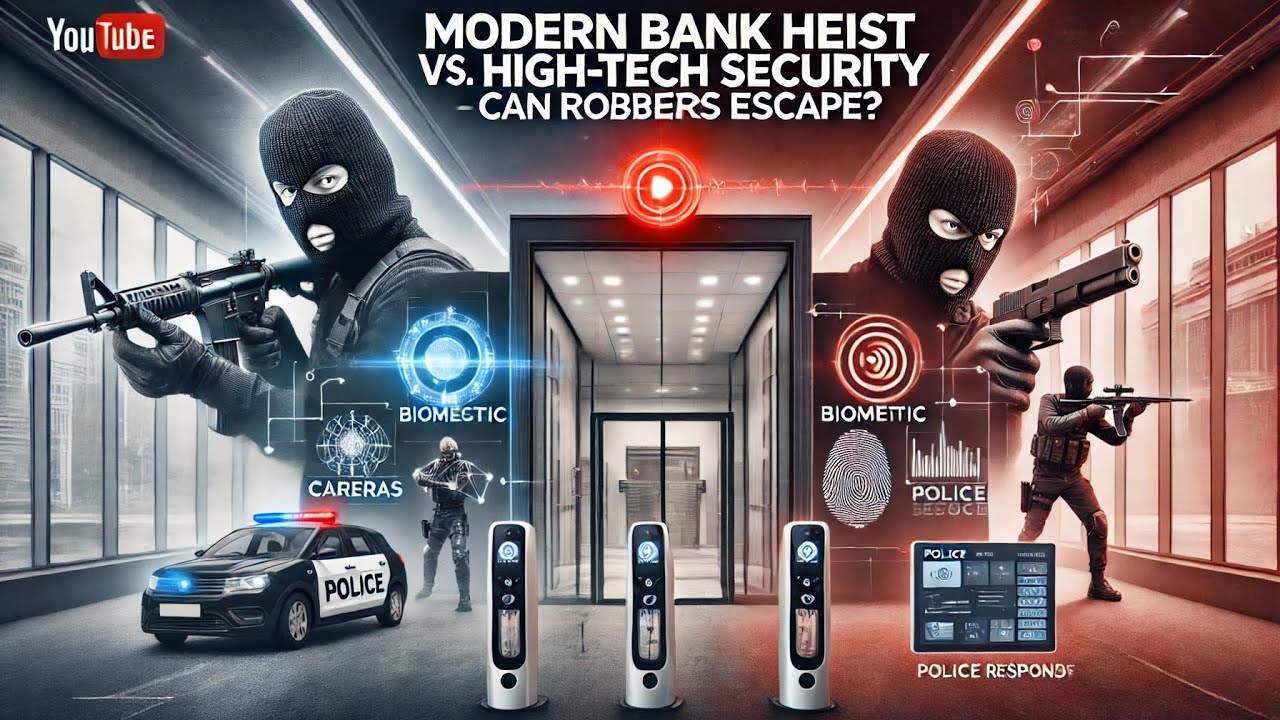 “Modern Bank Heist vs. High-Tech Security – Can Robbers Escape?”
