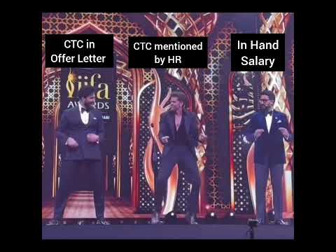 CTC in Offer letter vs CTC mentioned by HR vs CTC in Hand Salary