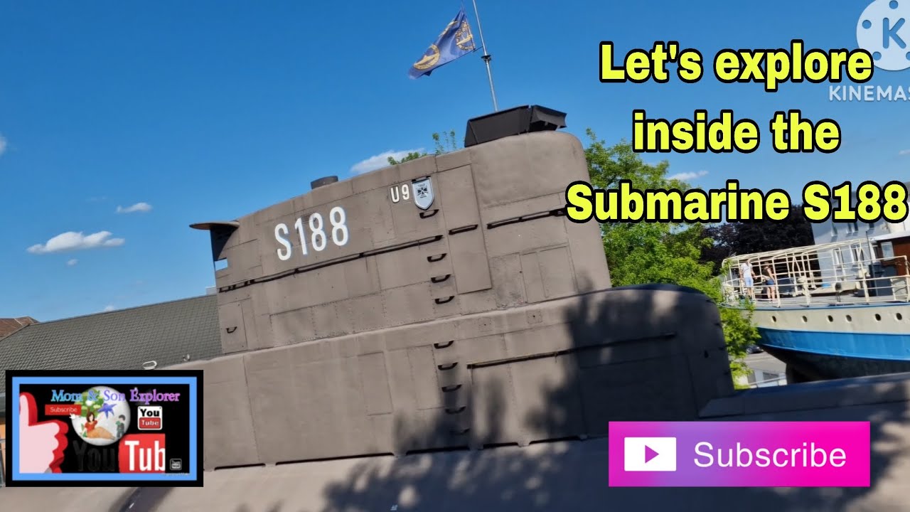 LET'S EXPLORE INSIDE THE SUBMARINE U-9 S188 OF GERMAN NAVY AT TECHNIK MUSEUM.