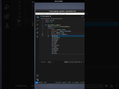 Really good library for python psutil and sysadmins #beginner #sysadmin #python