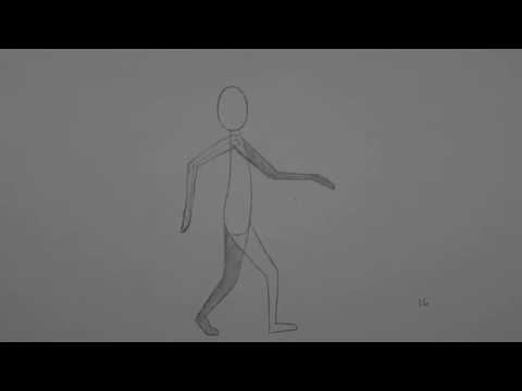 8 Frame Walk Animation With Breaking of Elbow Joint – An animation blog