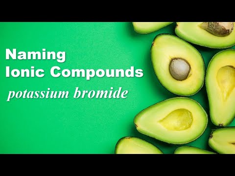 Naming Ionic Compounds - KBr - potassium bromide