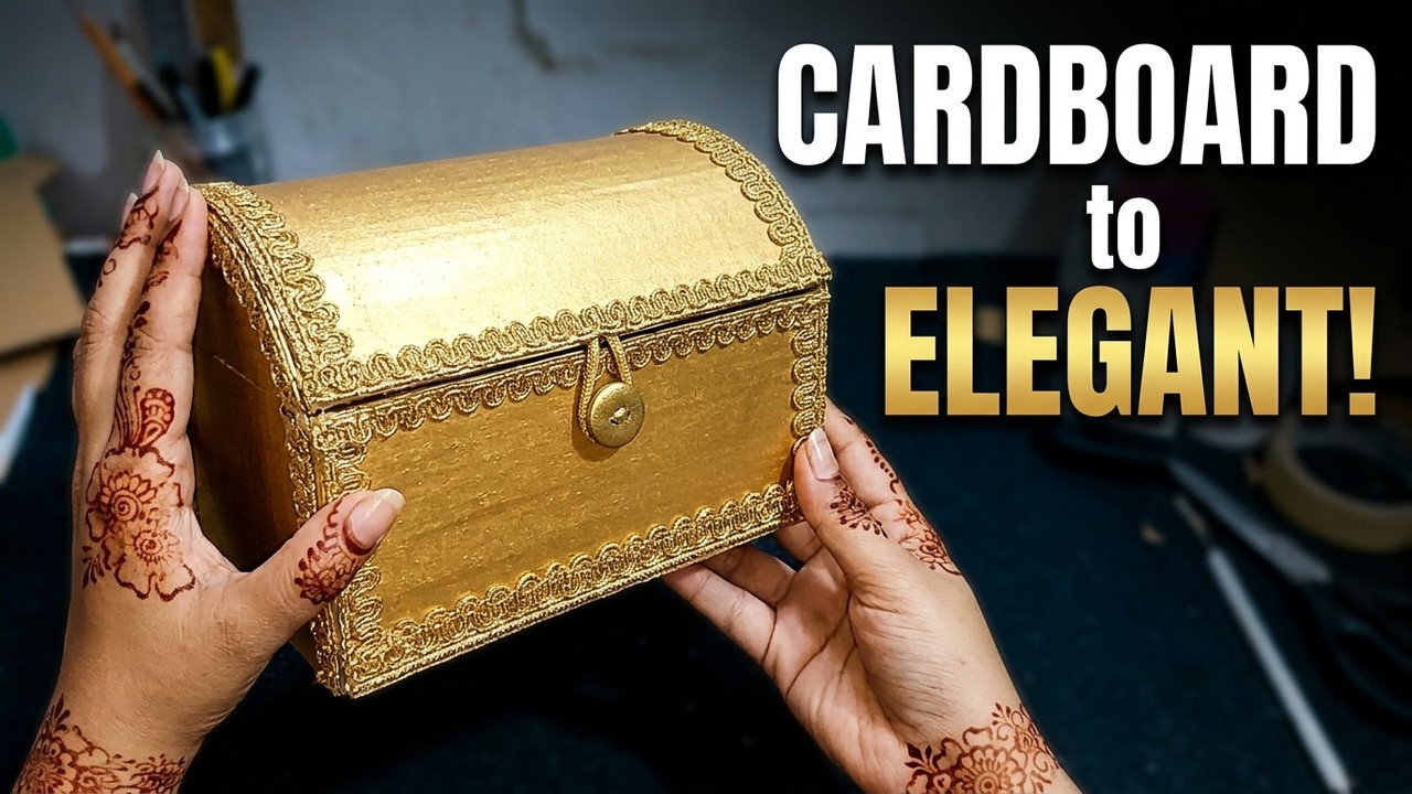 Elegant Cardboard Box Hacks You'll Love! ✨ Easy DIY Crafts