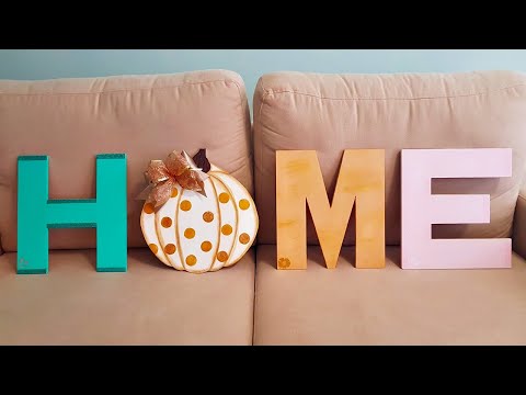 LETRAS HOME EN MADERA