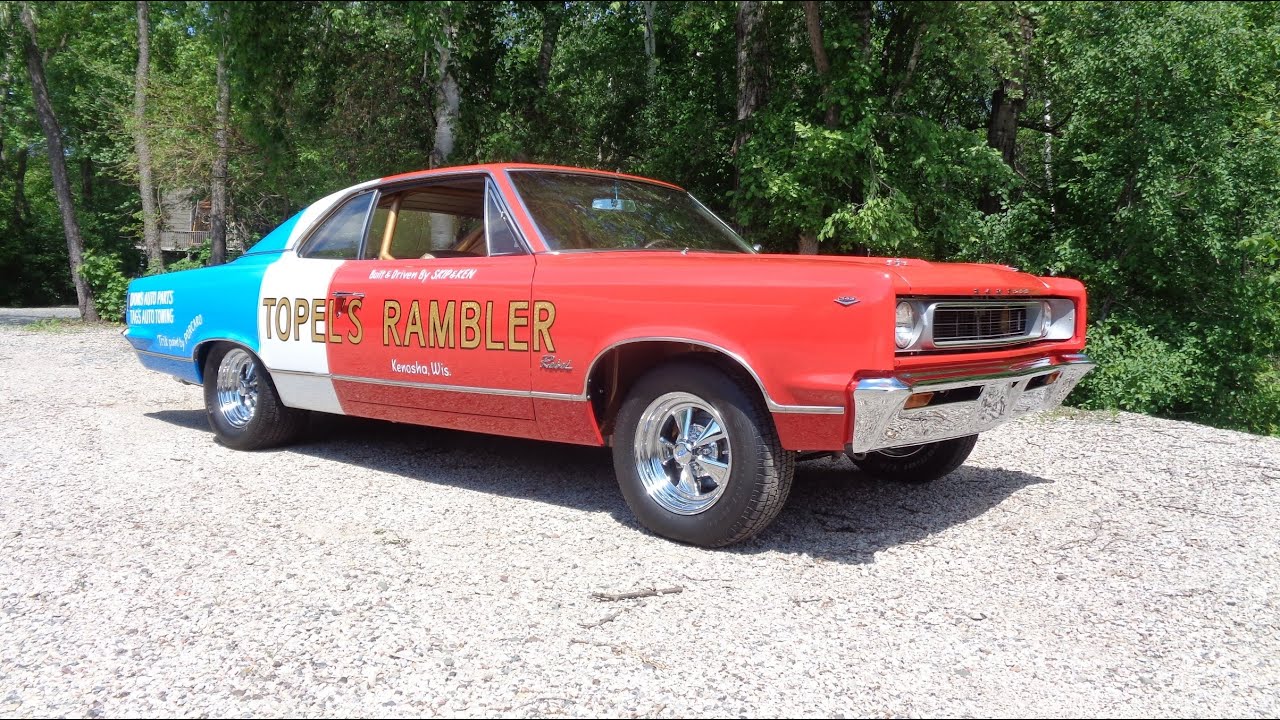 World's Rarest 1967 AMC Rambler Rebel Is a 10-Second Quarter-Mile Beast ...