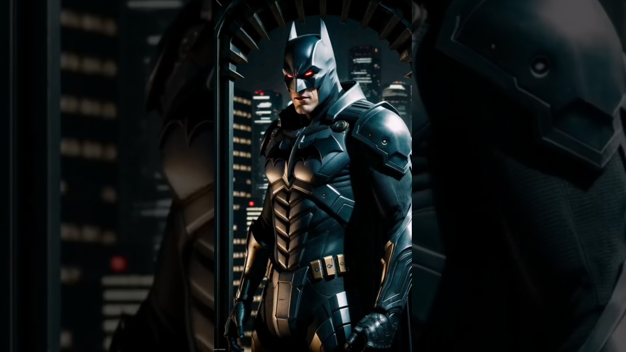 AI-Generated Portraits: The Batman - Stable Diffusion Animation Art #Shorts
