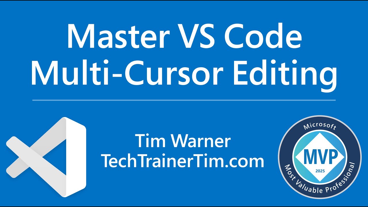 Master VS Code Multi-Cursor Editing
