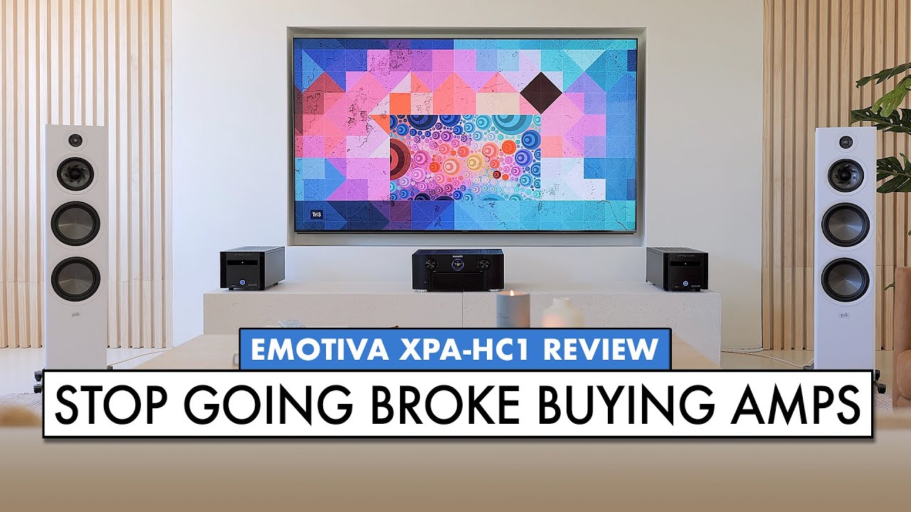 WHY SPEND MORE? Budget HIGH POWER Amplifier! EMOTIVA XPA-HC1 Review