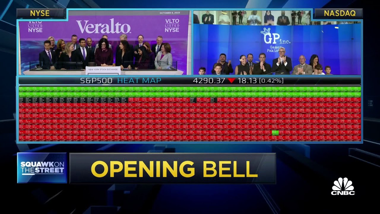 Opening Bell: October 9, 2023