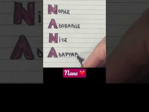 Meaning of the name NANA #meaning #name #nana