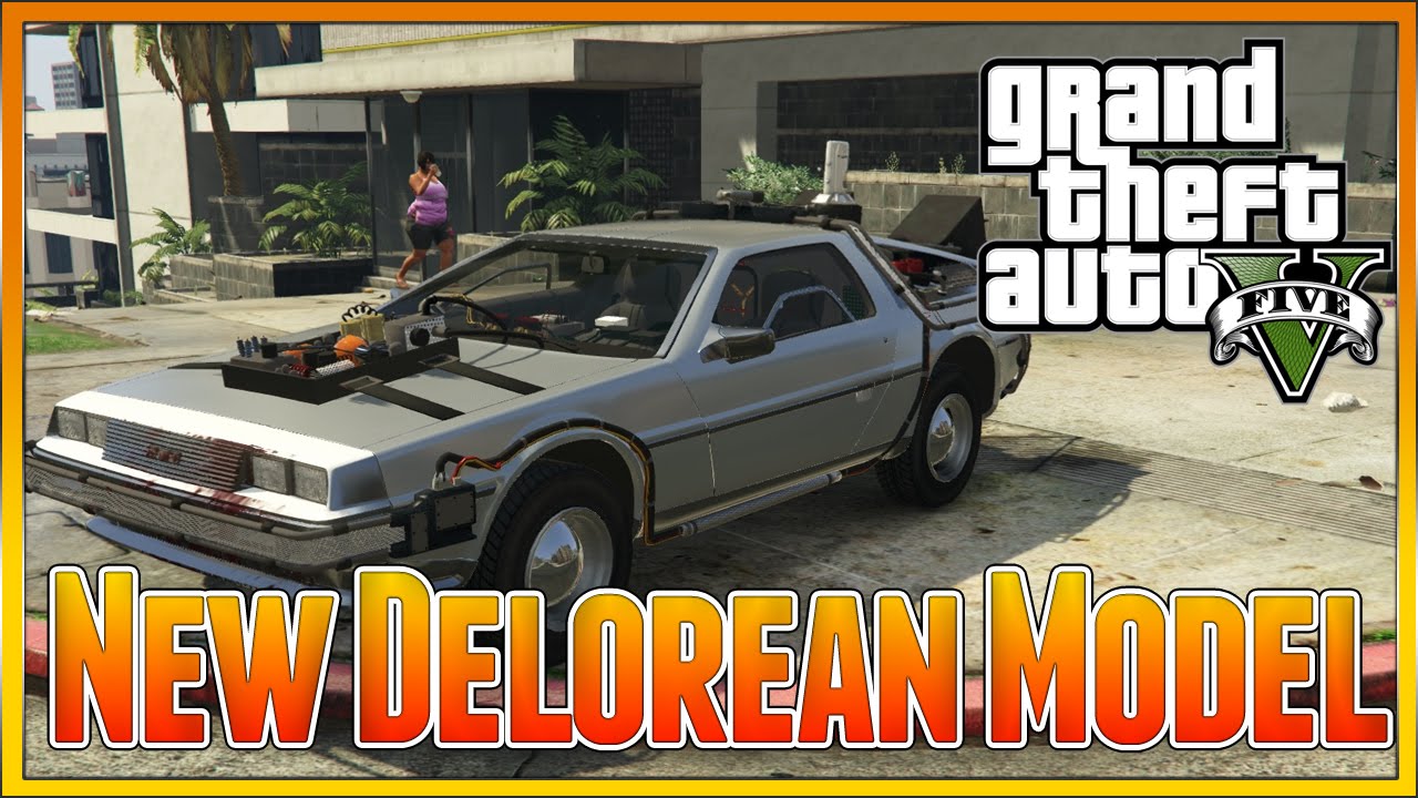 Back To The Future - Delorean Time Machine (3 Car Pack) 1.0 - GTA 5