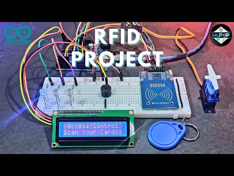 Rfid door lock using arduino | RFID projects