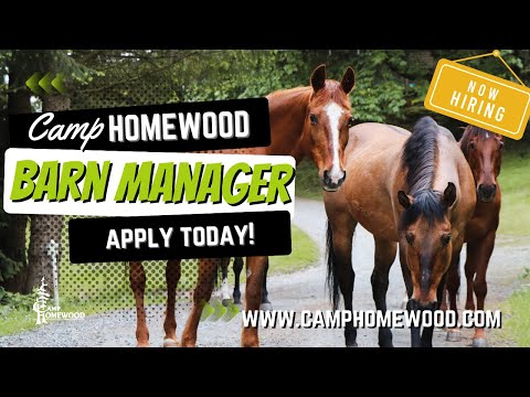 We're Hiring! Barn Manager - Job Posting on Beautiful Quadra Island, BC